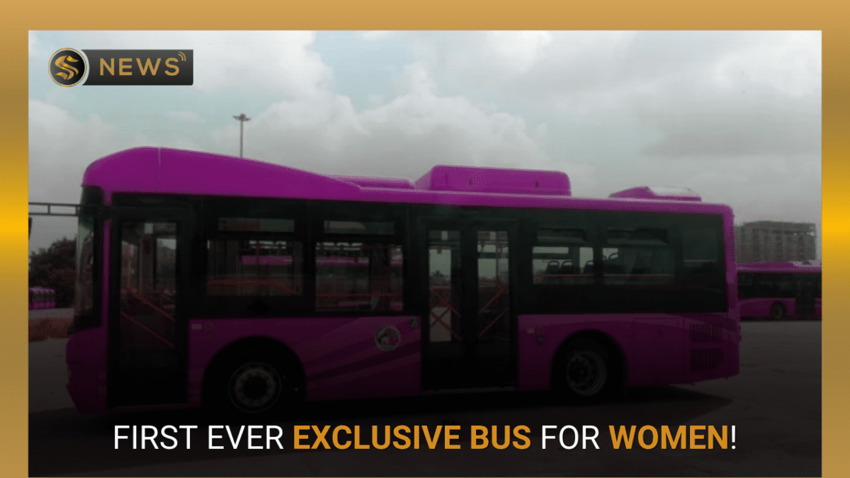 Pink Bus Service to Start Operating in Karachi - Sapphire Builders and ...