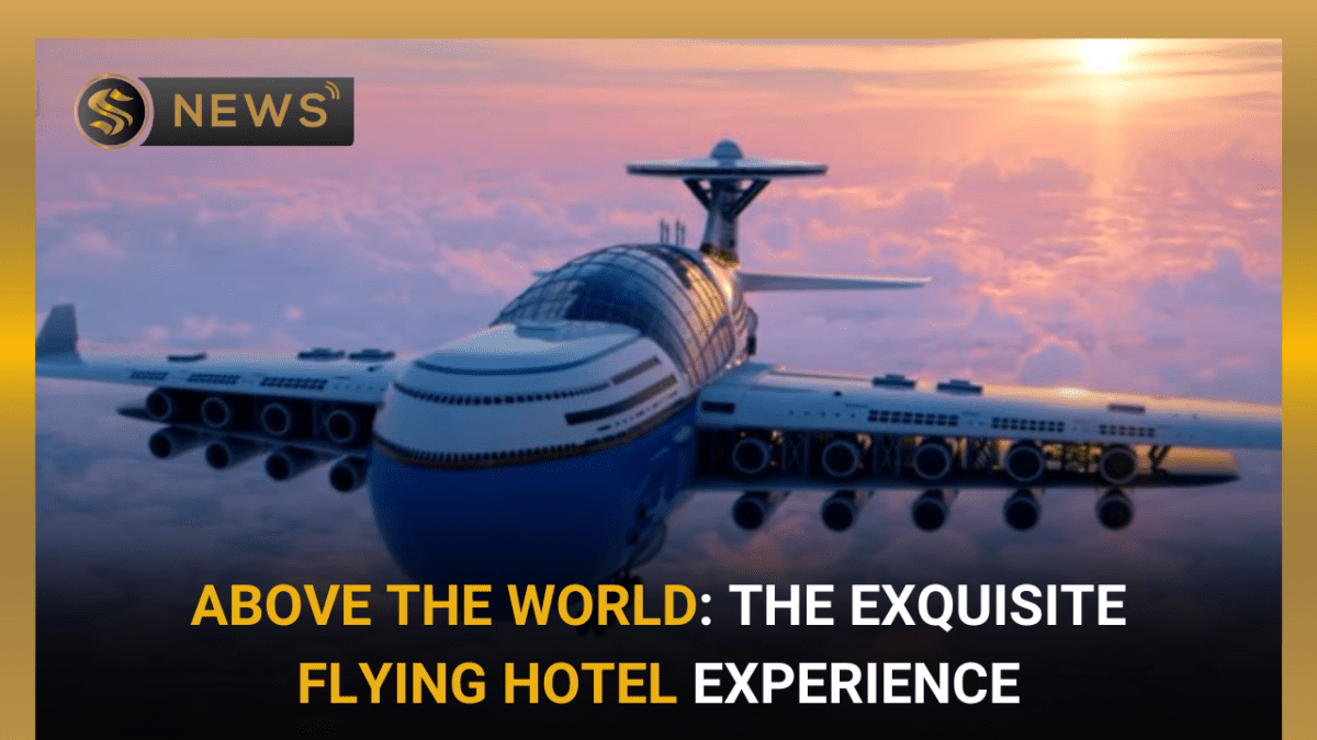 A Luxurious AI-Piloted Flying Hotel with a Capacity of 5000 To Remain ...